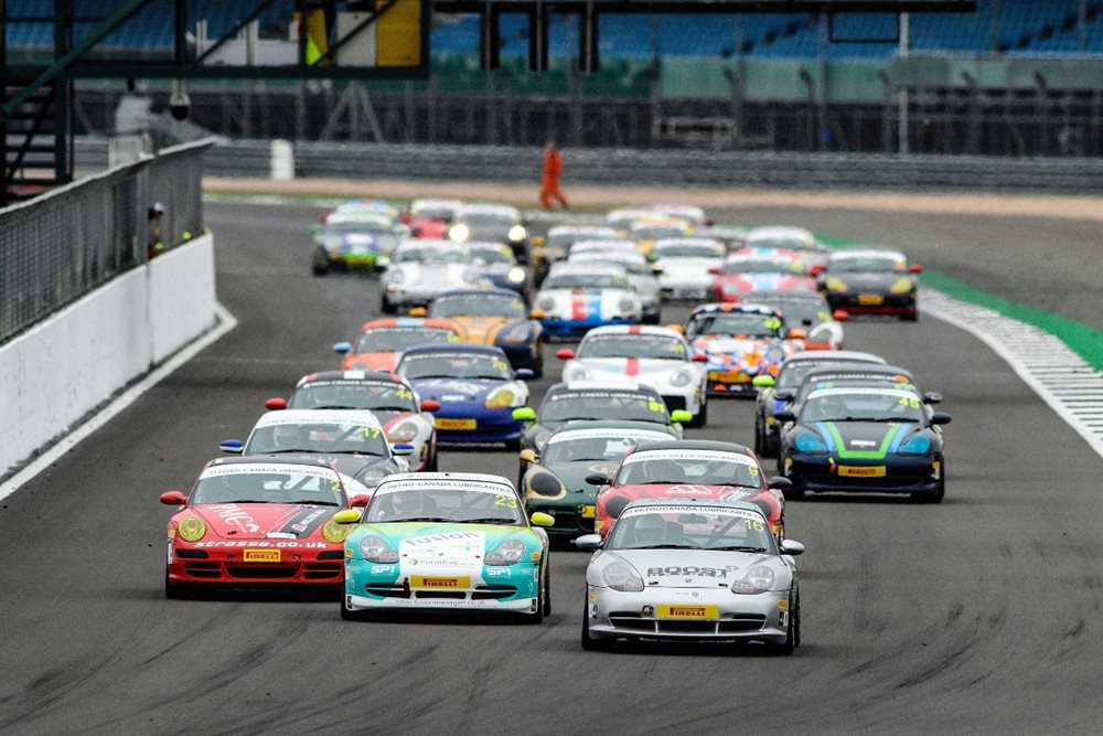 Porsche Grids combine for super sized Silverstone | Porsche Club ...