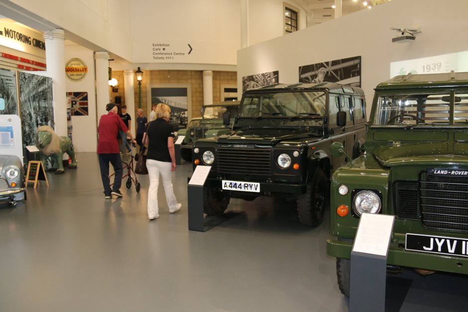 British Motor Museum Gaydon | Thames Valley Galleries | Porsche Club ...