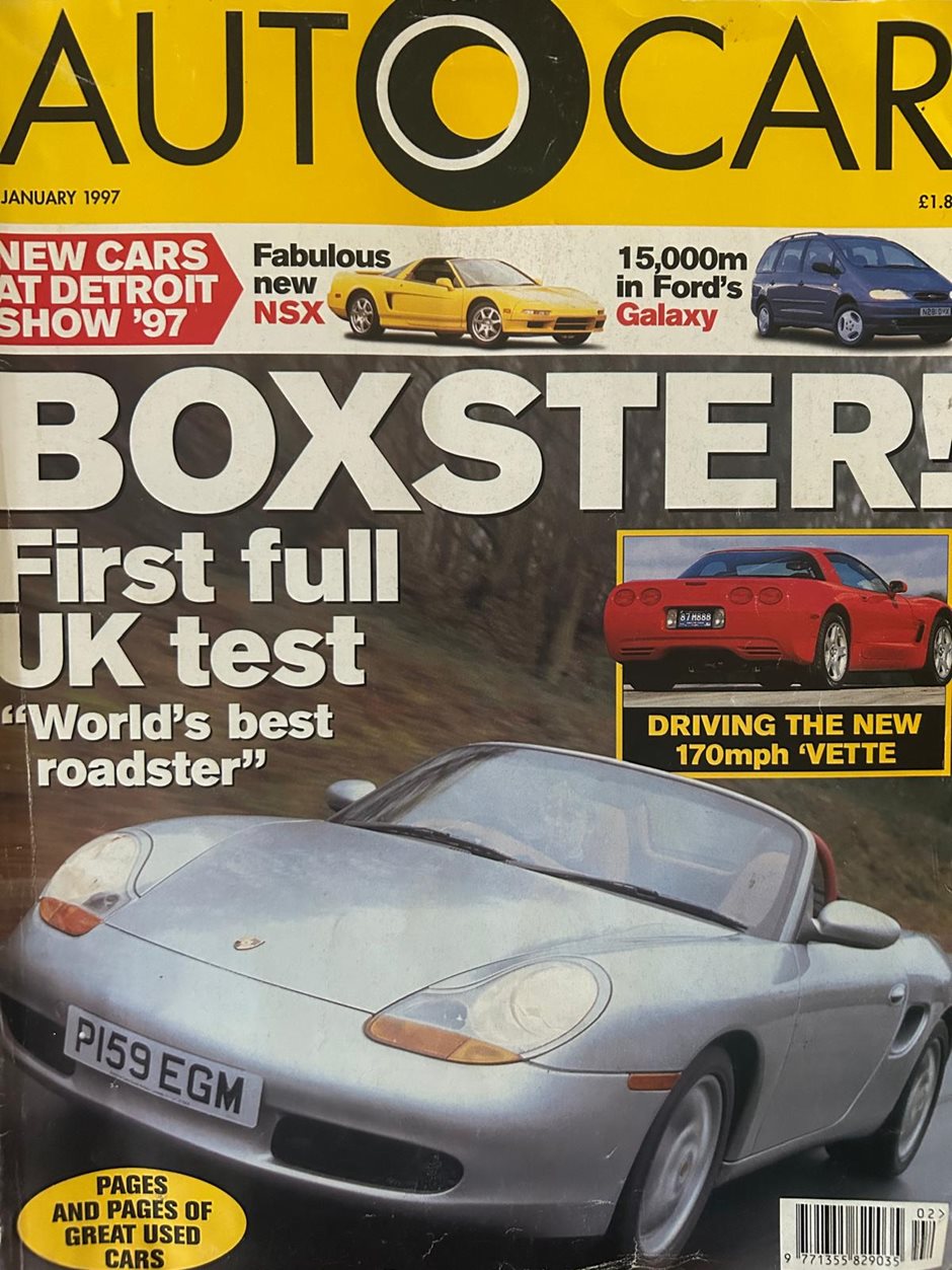 986 Press Car Back In The Fold | Boxster Galleries | Porsche Club Great ...