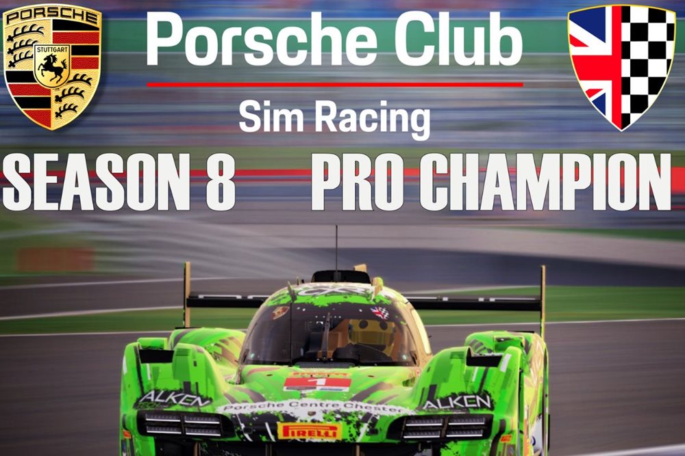 Sim Racing Season 8 | Porsche Club Motorsport | Porsche Club GB