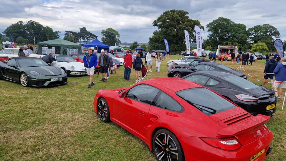 Powderham Classic Car Show | South West News | 2024 | Porsche Club ...