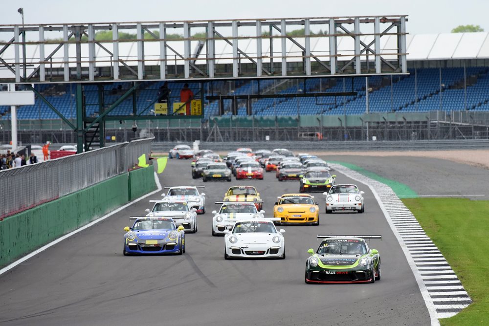 Porsche series shine at Silverstone | Porsche Club Motorsport | Porsche ...