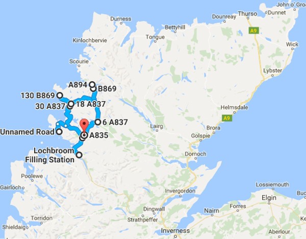 Ullapool - Kylesku - Ullapool scenic route | Resources | Porsche Club ...