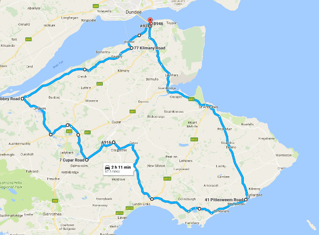 Fife Tour | Resources | Porsche Club Great Britain